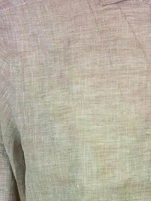 BARBA NAPOLI Linen Shirt - Neutrals