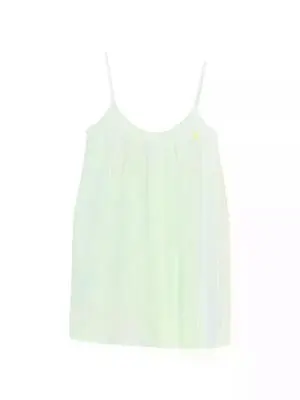 Polo Ralph Lauren Seersucker Slip Nightdress - Green