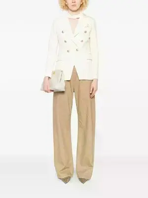 CIRCOLO 1901 Double-breasted Blazer - Neutrals