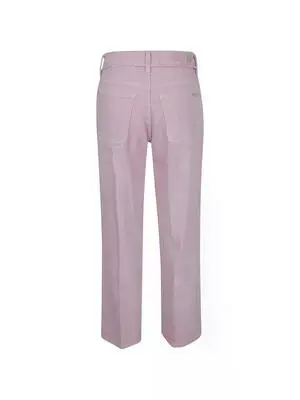 7 For All Mankind Stovepipe Jeans - Pink