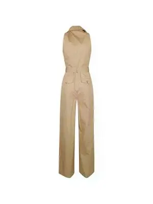 Ralph Lauren Button Belted Jumpsuit