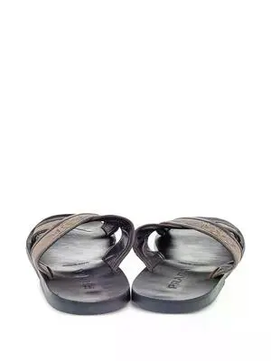 Prada Logo-jacquard Sandals