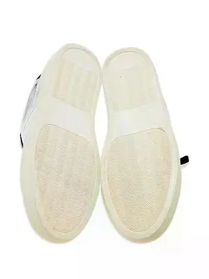 Philipp Plein Metallic-effect Panelled Sneakers