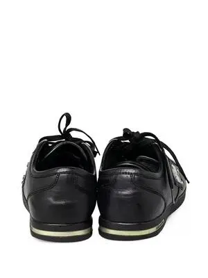 Dolce & Gabbana Leather Logo Plaque Lace-up Sneakers