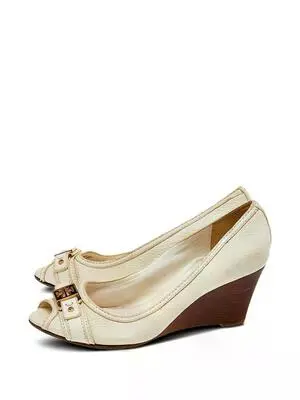 Tory Burch 60mm Peep-toe Wedge Pumps
