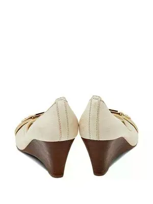 Tory Burch 60mm Peep-toe Wedge Pumps