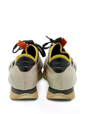 Balenciaga Race Runner Panelled Sneakers - Grey