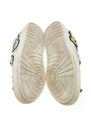 Marc Jacobs Patch Embellished Slip-on Sneakers