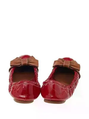 Prada Bow Detailing Ballet Flats