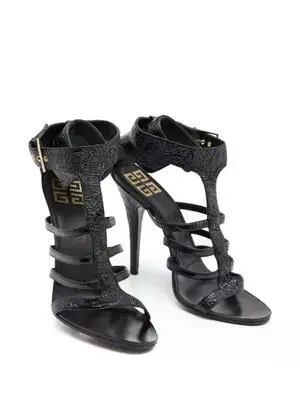 Givenchy Patent Leather Stiletto Sandals