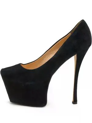 GIUSEPPE ZANOTTI Suede Platform Stiletto Pumps