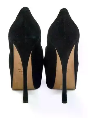 GIUSEPPE ZANOTTI Suede Platform Stiletto Pumps