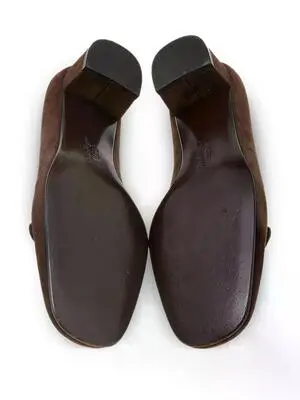 FERRAGAMO 40mm Suede Loafers
