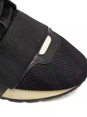 Balenciaga Race Runner Leather Panel Mesh Sneakers