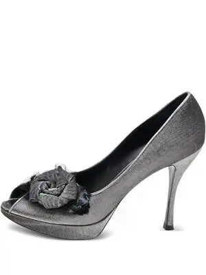 LOUIS VUITTON 110mm Leather Heeled Pumps