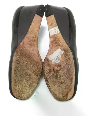 Tory Burch Leather Wedge Pumps