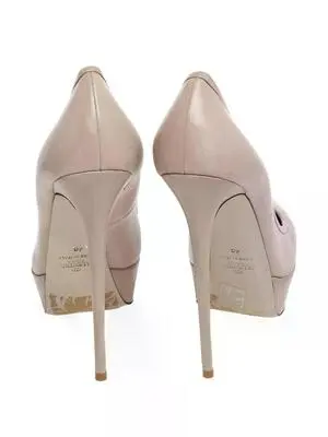 Valentino Garavani 145mm Platform Leather Pumps