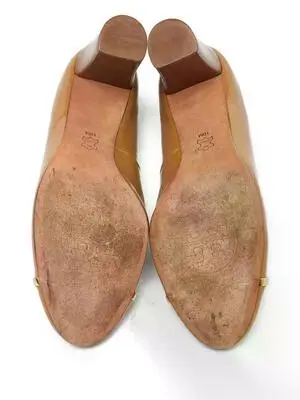 Tory Burch Patent Leather Block Heel Pumps