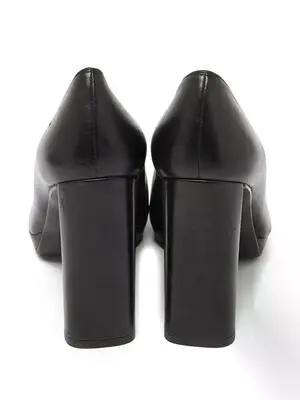 STUART WEITZMAN 105mm Pointed-toe Block Heel Pumps