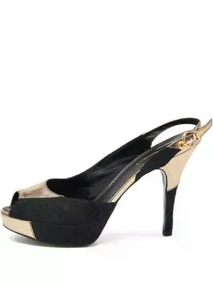 LOUIS VUITTON 115mm Leather Sandals