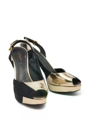 LOUIS VUITTON 115mm Leather Sandals