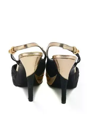 LOUIS VUITTON 115mm Leather Sandals