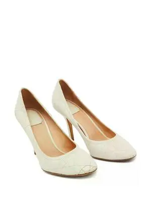 Dior 95mm Cannage-quilted Pumps