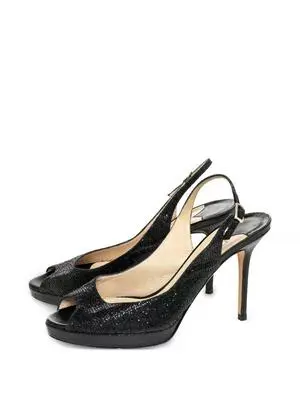 JIMMY CHOO Nova 75mm Peep Toe Pumps