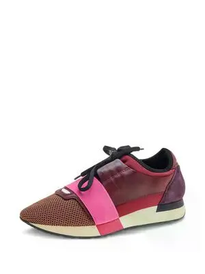 Balenciaga Race Runner Sneakers - Red