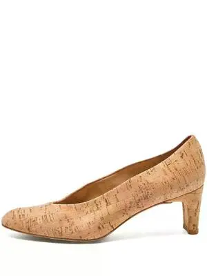STUART WEITZMAN Cork-textured Pumps