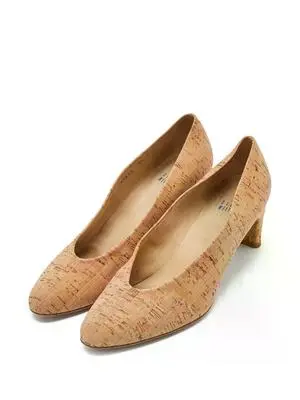 STUART WEITZMAN Cork-textured Pumps