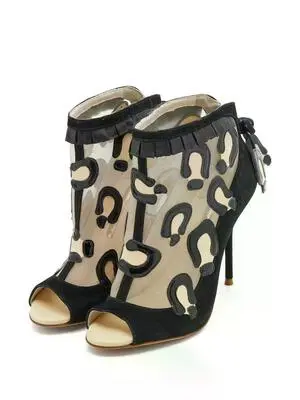 SOPHIA WEBSTER Sheer-mesh Ankle Boots