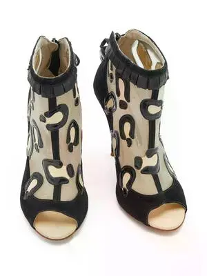 SOPHIA WEBSTER Sheer-mesh Ankle Boots
