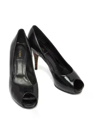 Fendi Leather Heeled Pumps