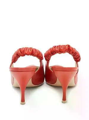 Bottega Veneta 90mm Leather Slingback Pumps