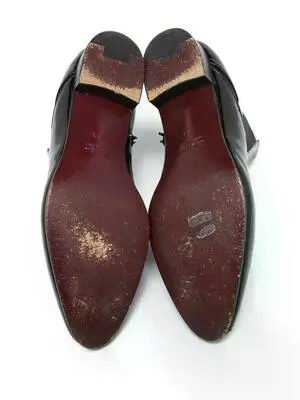 Miu Miu Patent Finish Ankle Boots