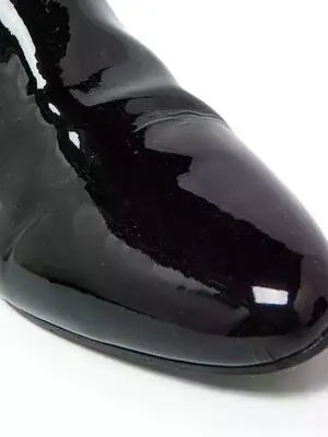 Miu Miu Patent Finish Ankle Boots