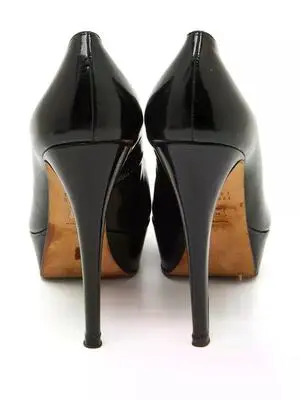 STUART WEITZMAN Patent Leather Platform Stiletto Pumps