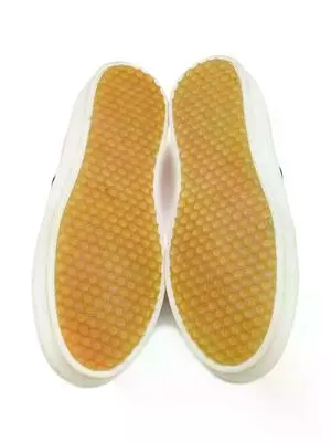 Celine 2024 Checked Canvas Slip-on Sneakers
