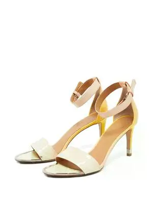 Marc Jacobs 90mm Patent Leather Ankle Strap Sandals