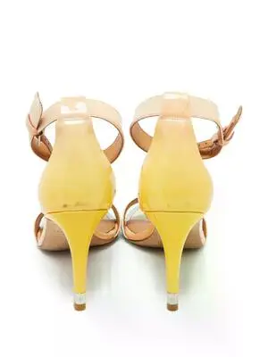 Marc Jacobs 90mm Patent Leather Ankle Strap Sandals