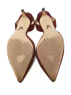PAUL ANDREW Suede Slingback Pumps