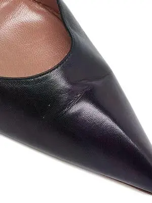 Alaïa Leather Pointed-toe Ankle-strap Pumps