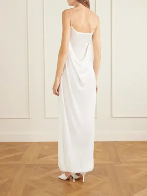 Jacquemus Plumetis Knitted Maxi Dress