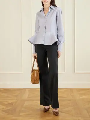 Stella McCartney Ryder Medium Woven Shoulder Bag