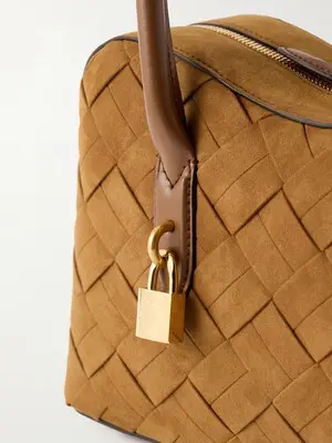 Stella McCartney Ryder Medium Woven Shoulder Bag