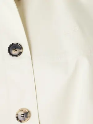 Loewe Embroidered Cotton And Silk-blend Jacket