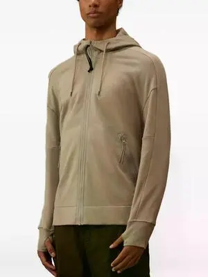 C.P. COMPANY Zip-fastening Hoodie - Grey