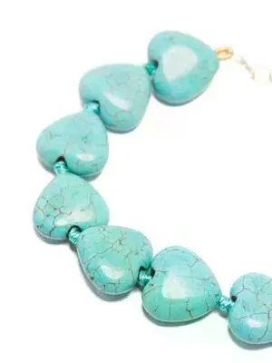 Jia Jia Turquoise Heart Bracelet