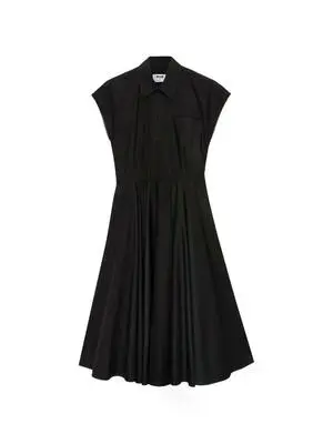 MSGM Pocket Shirt Midi Dress